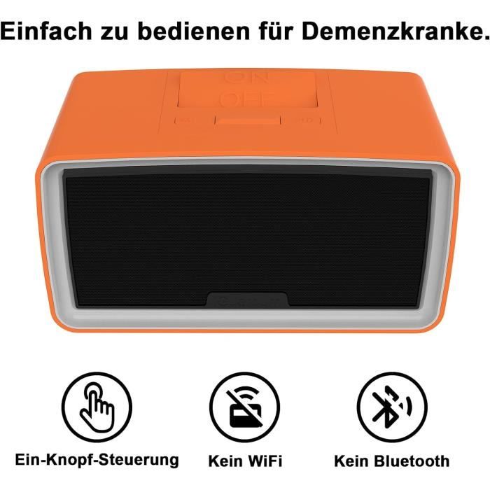 Nornward (Nouveau) 32Gb Lecteur De Musique Mp3 Pour Personnes Âgées ...