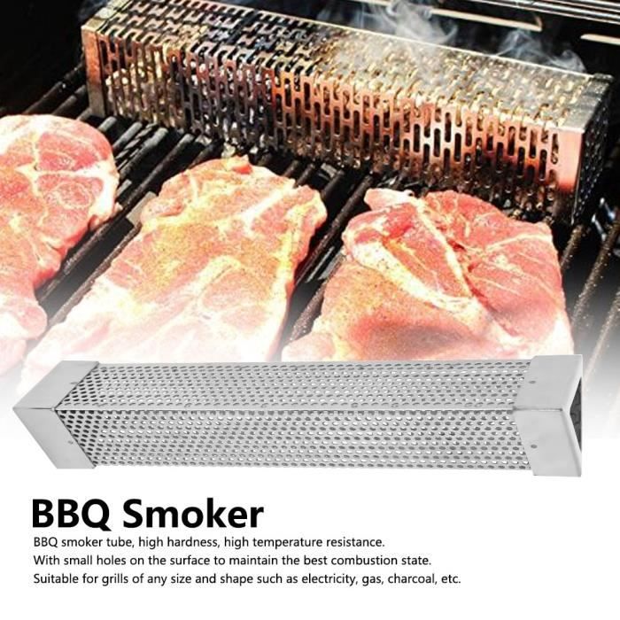 Tube de fumoir barbecue OMABETA - Acier inoxydable 304 - Convient au ...