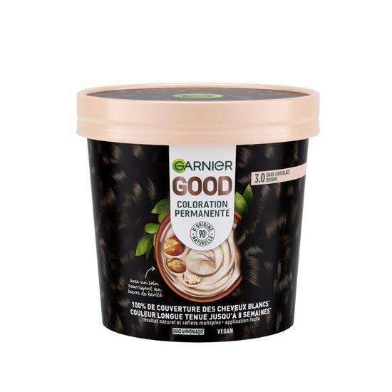 Garnier Good Coloration 3.0 Châtain Foncé Chocolat Noir - Cdiscount Au ...