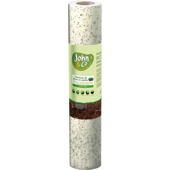Rouleau De Semences-Tapis Biodégradable Avec Graines De Gazon-Création ...