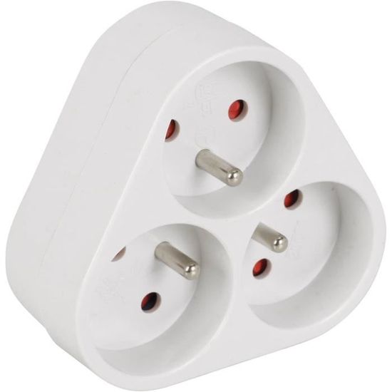 Multiprise Électrique, Prise Multiple - Triplite Électrique 3 Prises ...