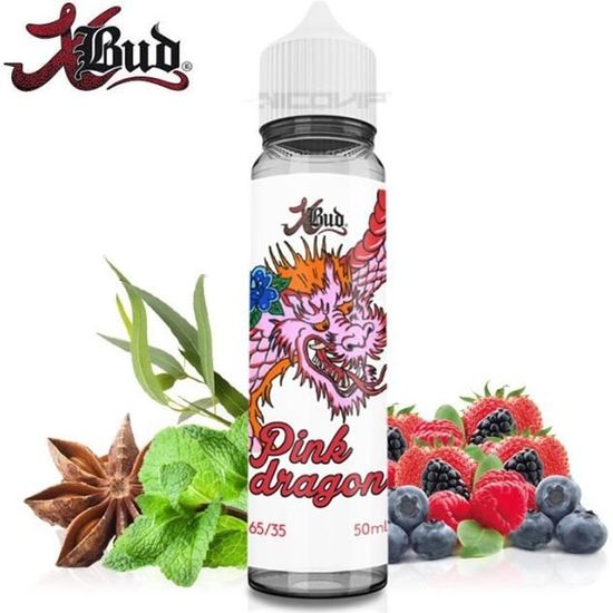 E-liquide Liquideo pink Dragon XBUD 50ml - 6mg - Cdiscount Au quotidien