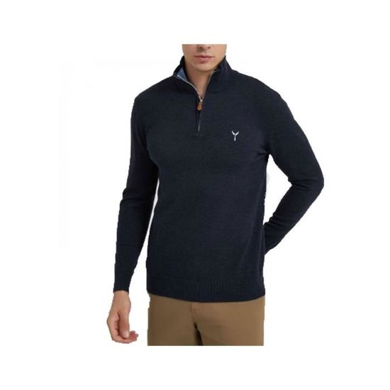 Pull homme col camionneur zip - Cdiscount Prêt-à-Porter