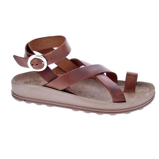 Sandales - Fantasy Sandals Norah Femme Marron Marron - Cdiscount Chaussures