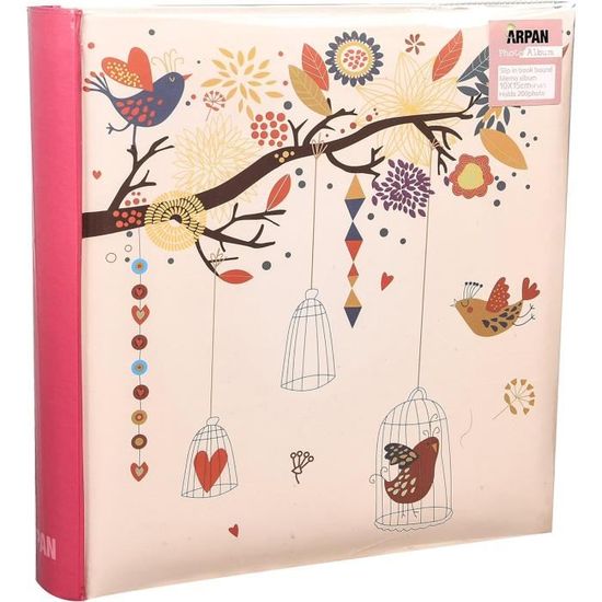 Arpan Memo Slip Dans le cas Album photo pour 200 Photos 4x6 "- 10x15cm ...