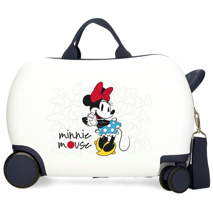 Valise enfant - Disney - Mickey et Minnie - 31 cm - 24,6 L - 4 roues ...