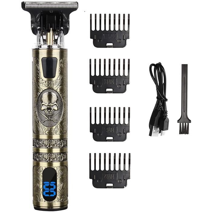 Color-X Tondeuse à cheveux sans fil rechargeable pour les familles, idéale pour les barbiers et ...