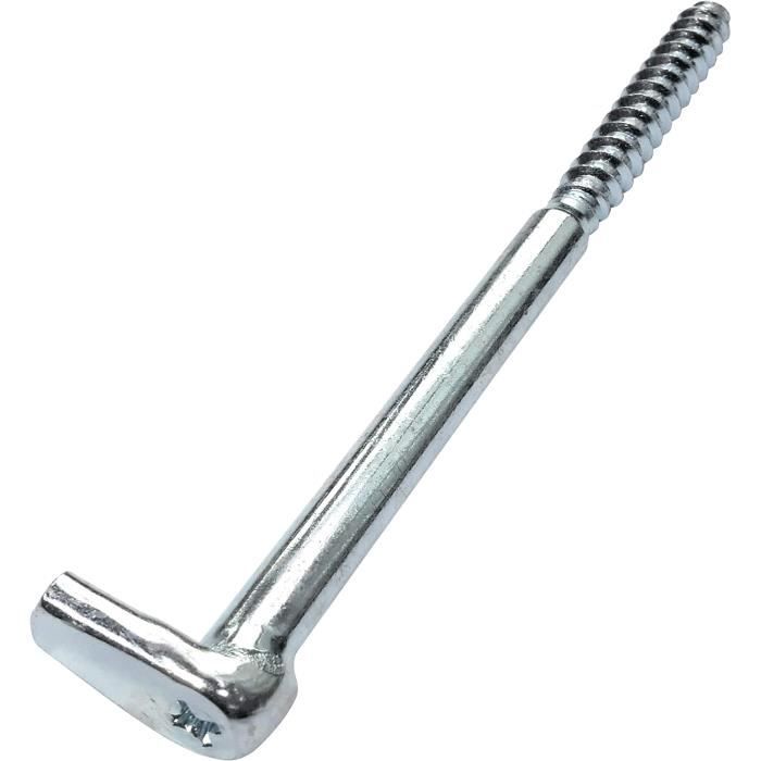 C47894 Lot de 20 Gonds à visser à empreinte cruciforme Ø5.8x99mm ...