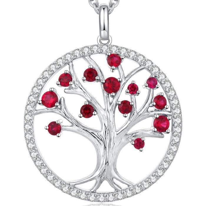 Collier Arbre De Vie - Miaofu - [n15862] - Argent Sterling 925 - Blanc ...