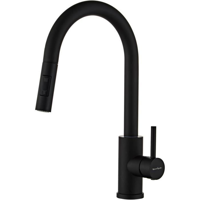 Robinet De Cuisine Extensible - Wasserquelle - Moderne Avec Douchette ...