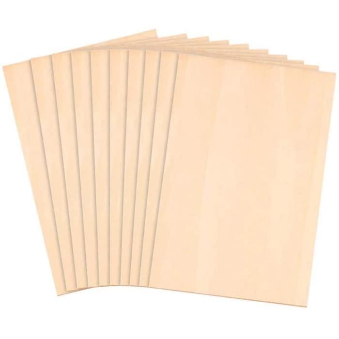 Feuilles de contreplaqué décoratif Bois déchiqueté Unpainted Unfinished ...