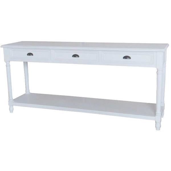 Casa Padrino Country Style Console White 180 x 46 x H. 82 cm - Country ...
