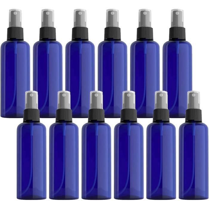 12 Pièces 100Ml Vaporisateur Vide, Bleu Petits Vaporisateur En ...