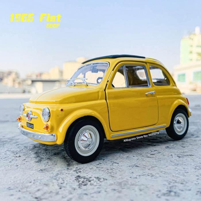 Voiture Electrique CRAZE QLZA4 1:24 1965 Fiat 500F jaune simulation ... Voiture Electrique CRAZE QLZA4 1:24 1965 Fiat 500F jaune simulation ...
