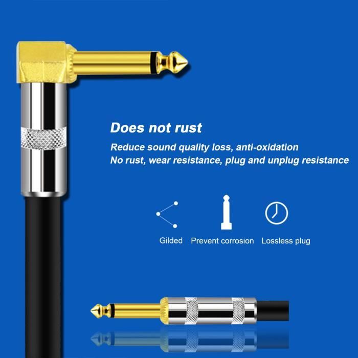 Câble instrument FDIT - LAN Fil Guitare Cordon D'Ampli Guitare ...