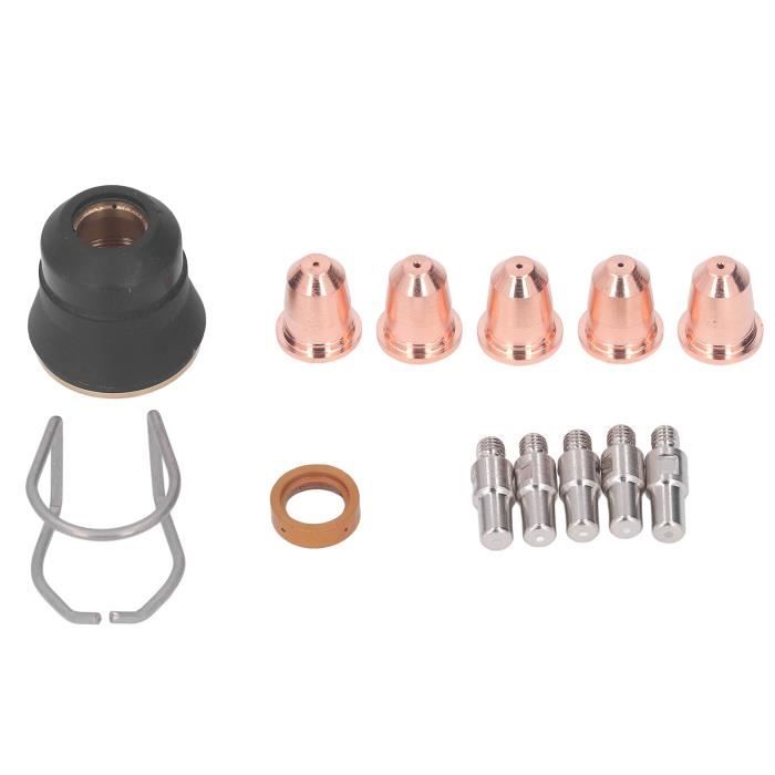 ROM 13Pcs Kit d'accessoires pour torche de découpe au plasma Électrodes ...