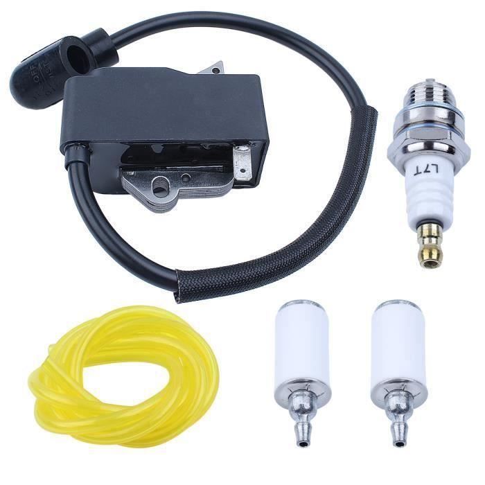 Bobine d'allumage Ligne de filtre à carburant de bougie d'allumage Kit ...