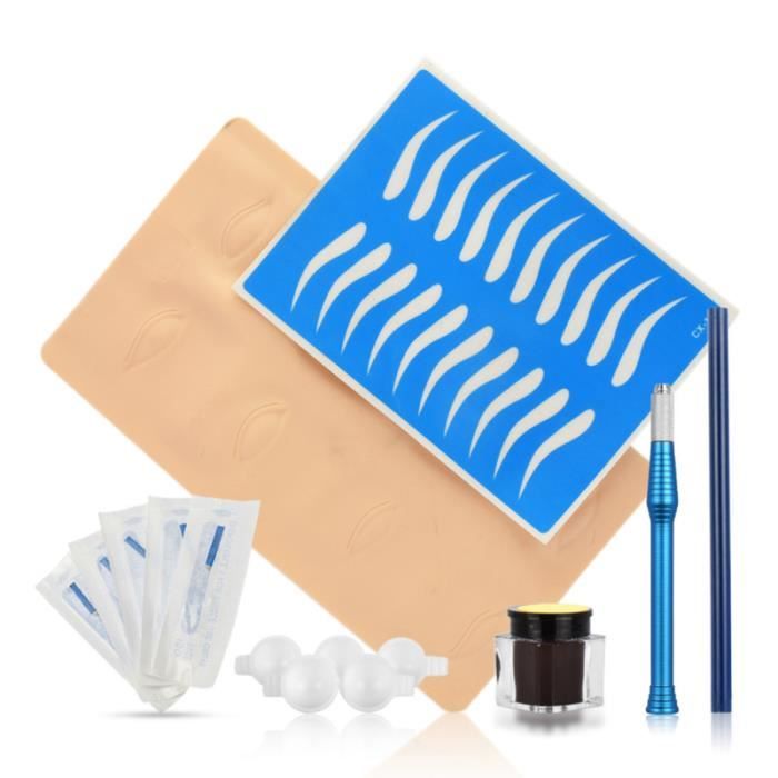 Kit de stylo tatouage Microblading Broderie Fusée Stylo Manuel 3D Oeil ...