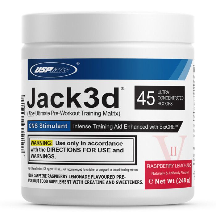 Pre-workout USPLabs - Jack 3d® - Raspberry Lemonade 248g - Cdiscount ...