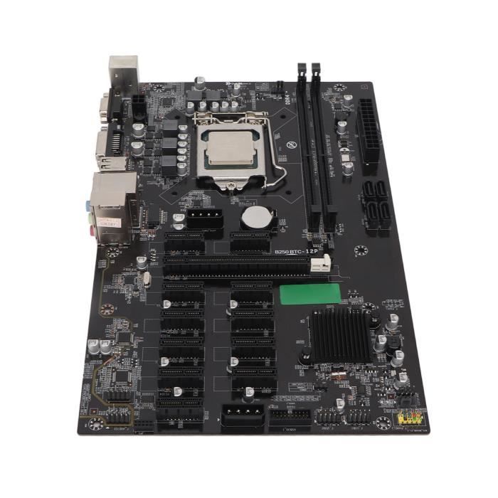 Carte mère B250B pour PC Intel B250 (LGA 1151) avec 2×DDR4 2133/2400/2666 MHZ - YOSOO ...