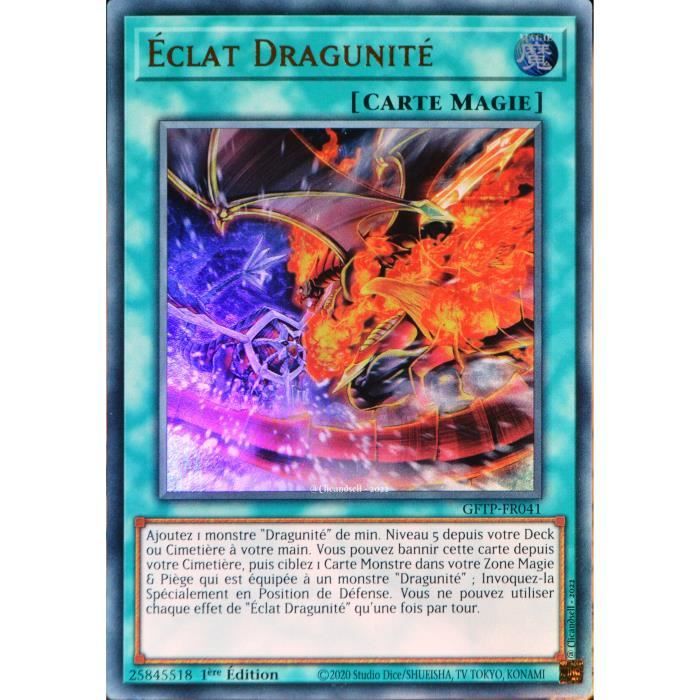 Carte YU-GI-OH GFTP-FR041 Éclat Dragunité Ultra Rare NEUF FR - Cdiscount Jeux - Jouets
