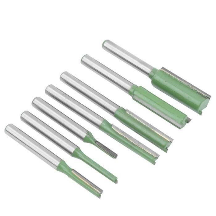 Fraise 6 poignées 6 mm de diamètre Fraise à bois pour Machines de ...