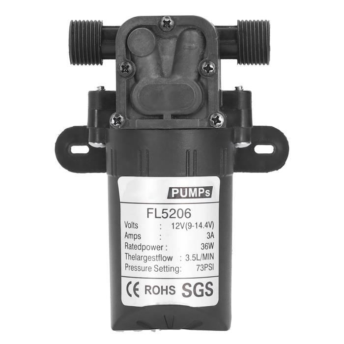 Micro pompe à diaphragme - ZJCHAO - Auto-amorage - Résistante à la ...