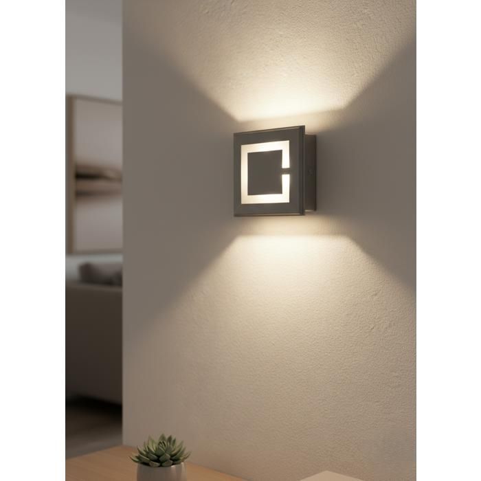Applique murale - LUMIANCE - Muro Quattro - Acier brossé - 40W G9 ...