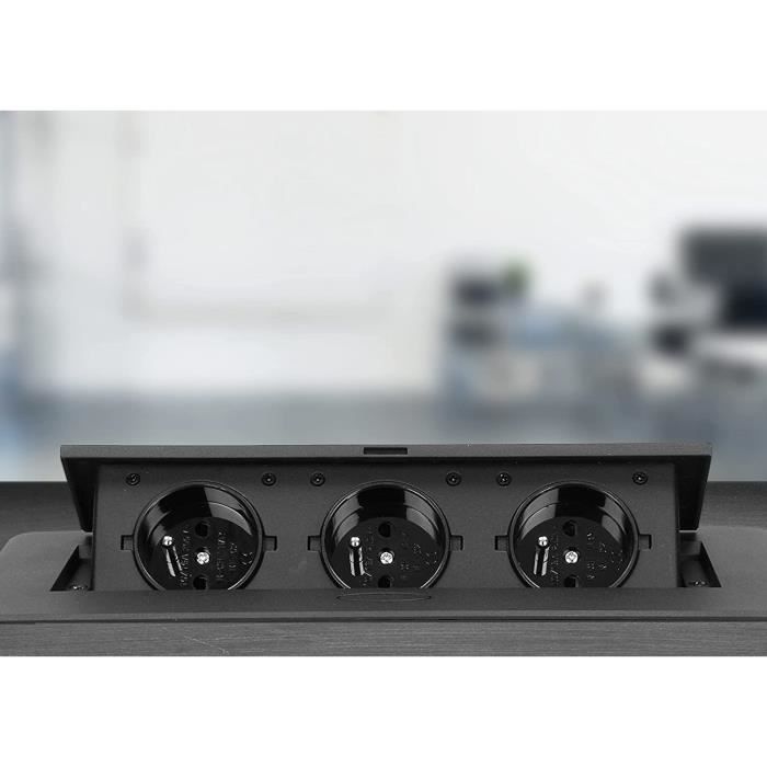 Bloc Multiprise Electrique Encastrable Escamotable 3 Prises 3600W A427 ...