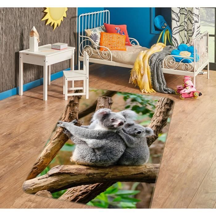 3D Eucalyptus Koala 158 Jeu Tapis De Sol Tapis Surface Tapis Non ...