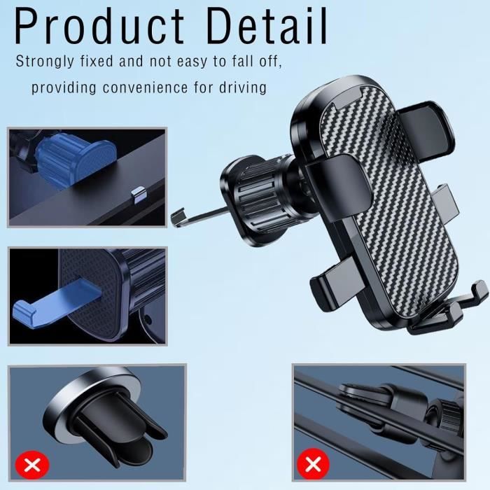 Pose Telephone Voiture,Attache Telephone Voiture ,Support Gsm Voiture ...