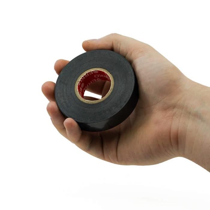 Ruban Adhésif Isolant Électrique Pvc 15Mm X 10M 10 Pièces Multicolore ...