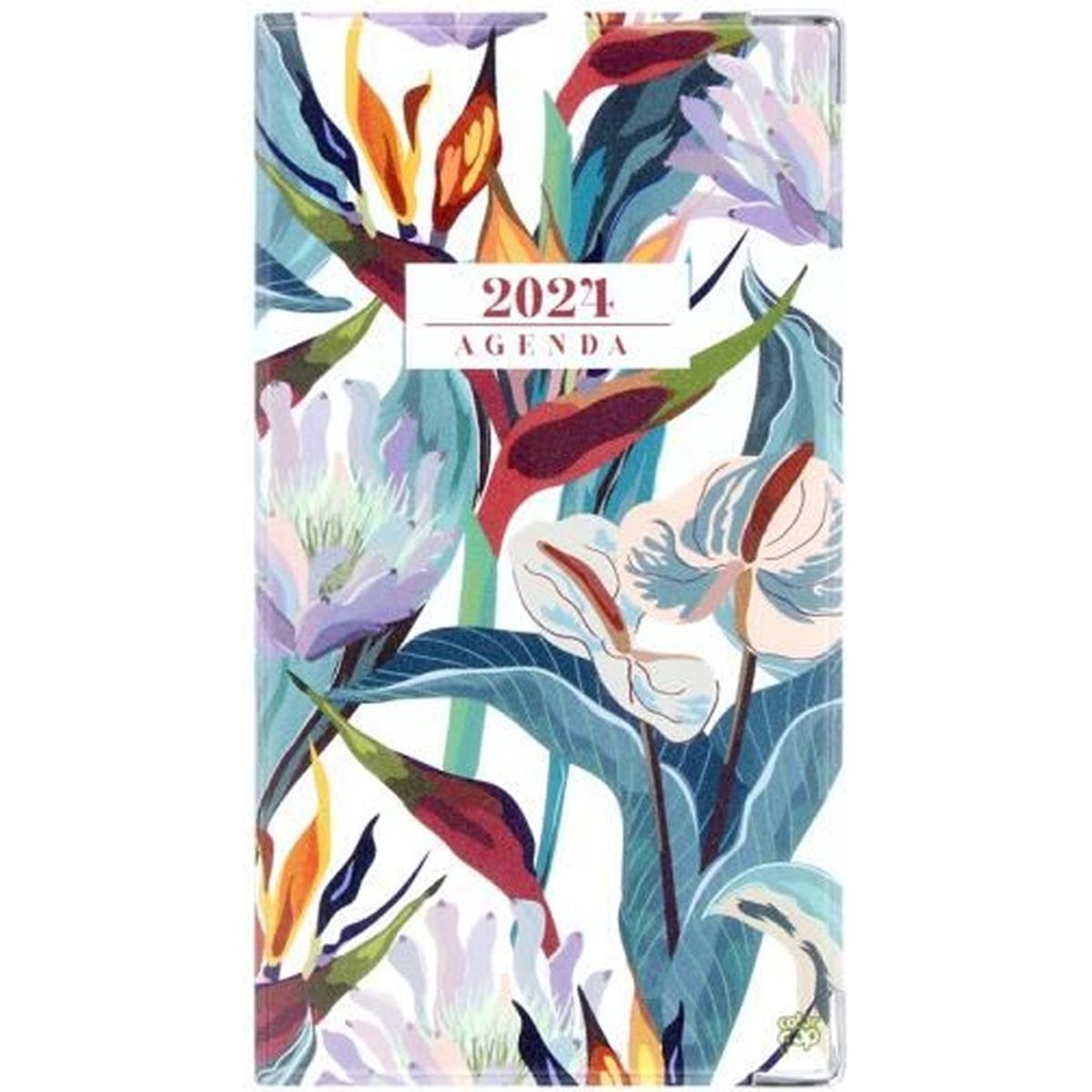 Agenda de poche Color Pop, PVC imprimé, Fabrication française, 17,5 x 9 ...