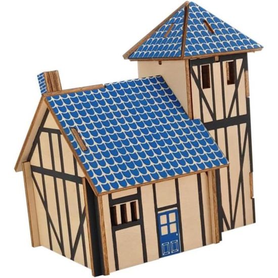Puzzle 3D Maison en Bambou - Jouet Casse-Tête pour Enfants - Cdiscount ...