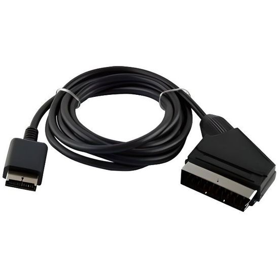 RGB SCART Cable Sony PlayStation PS1 PS2 PS3 HDTV LCD LED LEAD ...