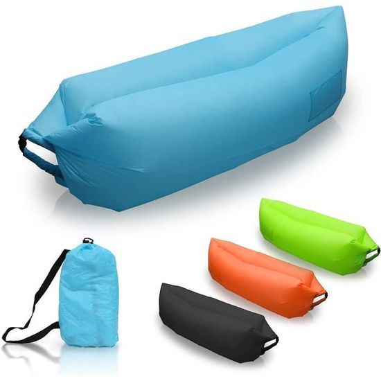 Canapé Gonflable - Imperméable - Idéal pour Camping, Extérieur, Plage ...
