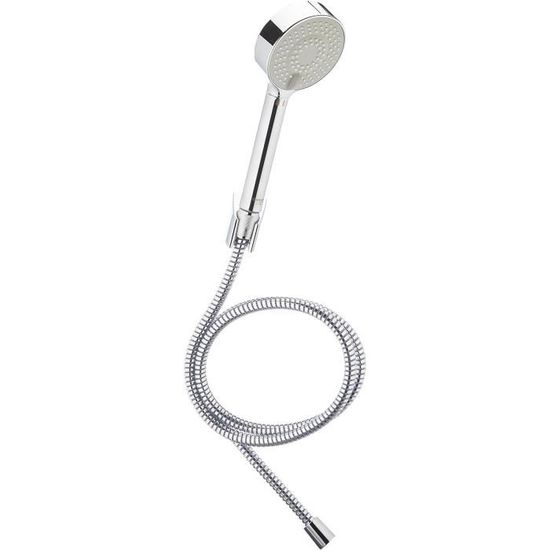 Douche Basic Jet Set De Douche (Douche À Main + Support + Flexible De Douche) | Pour Baignoire ...