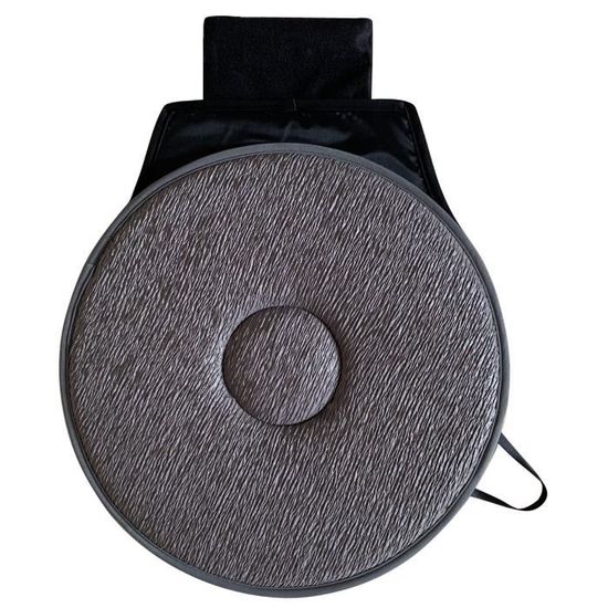 Coussin rotatif à 360 ° pour voiture 40x45cm,YSTP Coussin de siège rond ...