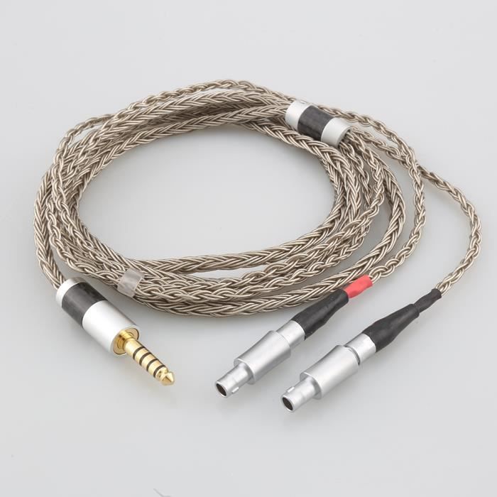 3,5 mm équilibré - 2m - Câble Hi-fi À 4 Broches Xlr Jack 16 Cœurs Pour ...