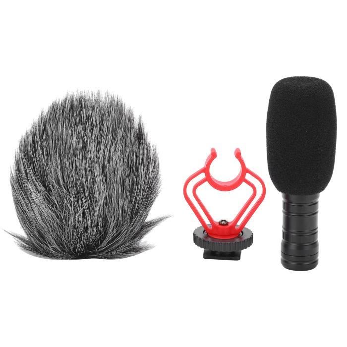 Akozon Mini microphone vidéo entièrement en métal 88A Mini microphone ...