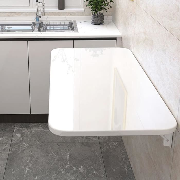 Bureau Mural Rabattable Bureau Escamotable Table Pliante Cuisine Table ...