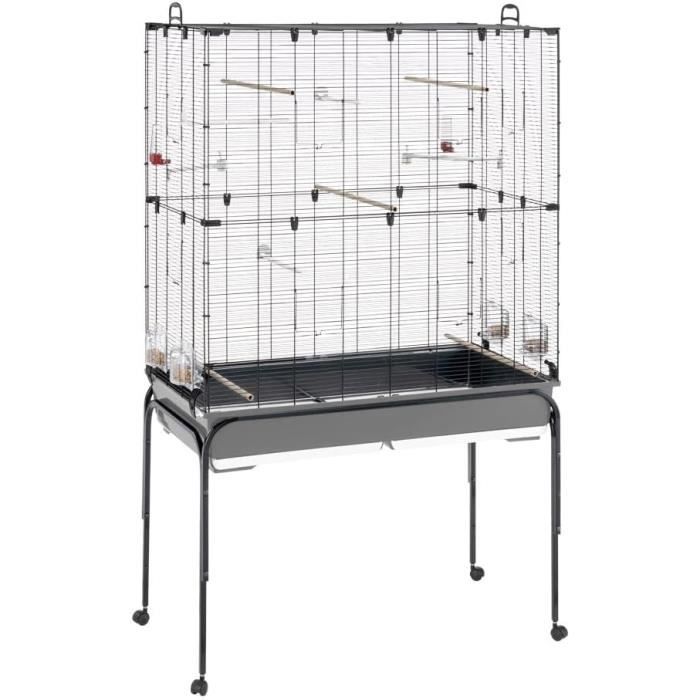 Volière Cage à Oiseaux PLANETA, Grande Cage pour Canaris, Pinsons ...