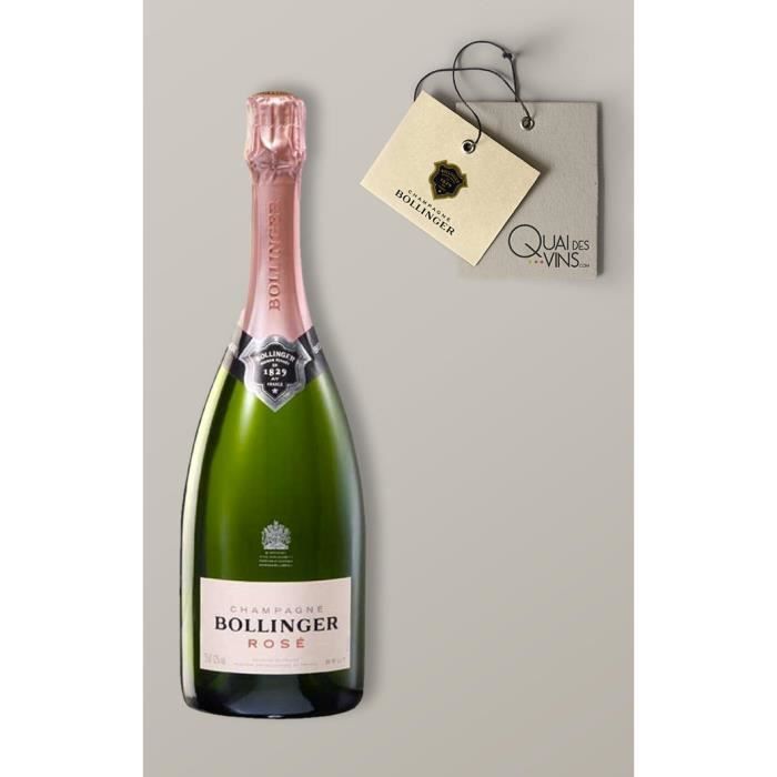 Rosé - Bouteille (75cl) - Bollinger - Champagne - La cave Cdiscount