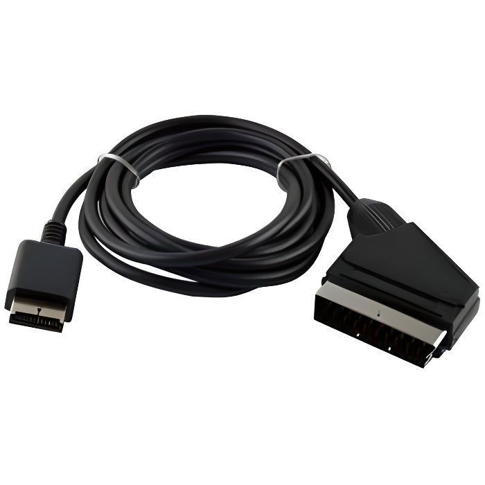 RGB SCART Cable Sony PlayStation PS1 PS2 PS3 HDTV LCD LED LEAD ...