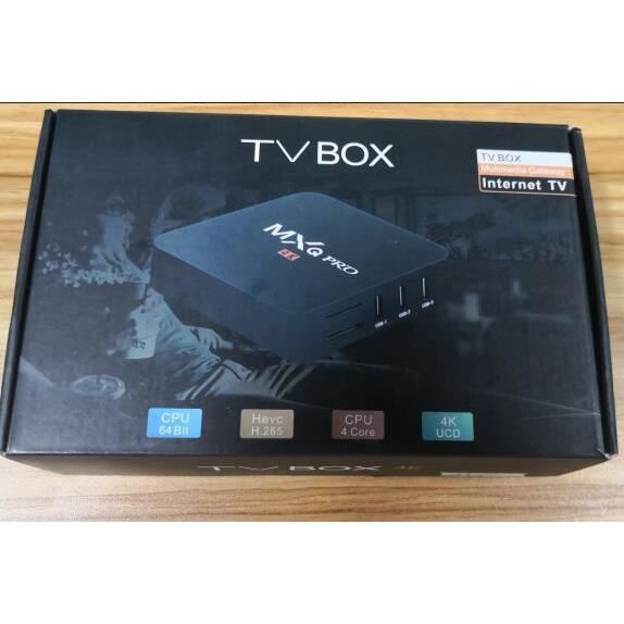 Boîtier TV WIFI Smart TV Box Dioche MXQ-PRO-H3-1 + 8G 110-240V (prise ue) - Cdiscount TV Son Photo