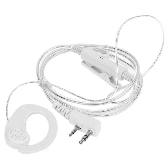 Cikonielf casque de communication radio Casque Radio 2 voies K Head ...