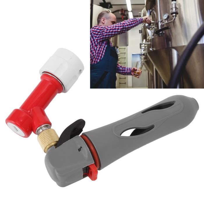ETO - Soupape d'admission de CO2 de bière Vanne d'admission de CO2 portable avec vanne d ...