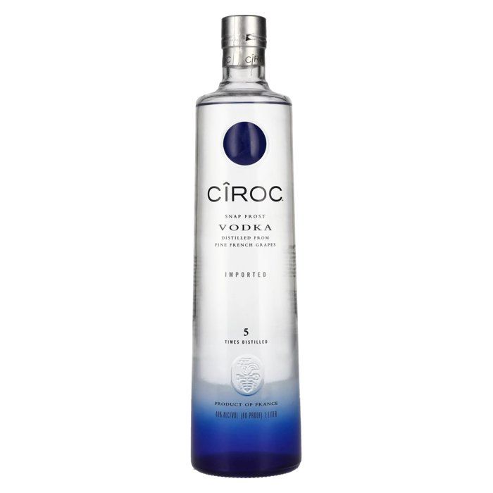 Cîroc Vodka "Snap Frost" 1,0L (40% Vol.) | Vodka - La cave Cdiscount