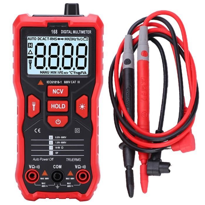 Multimètre Lcd Multimètre Numérique Portable, Testeur De Multimètre À ...