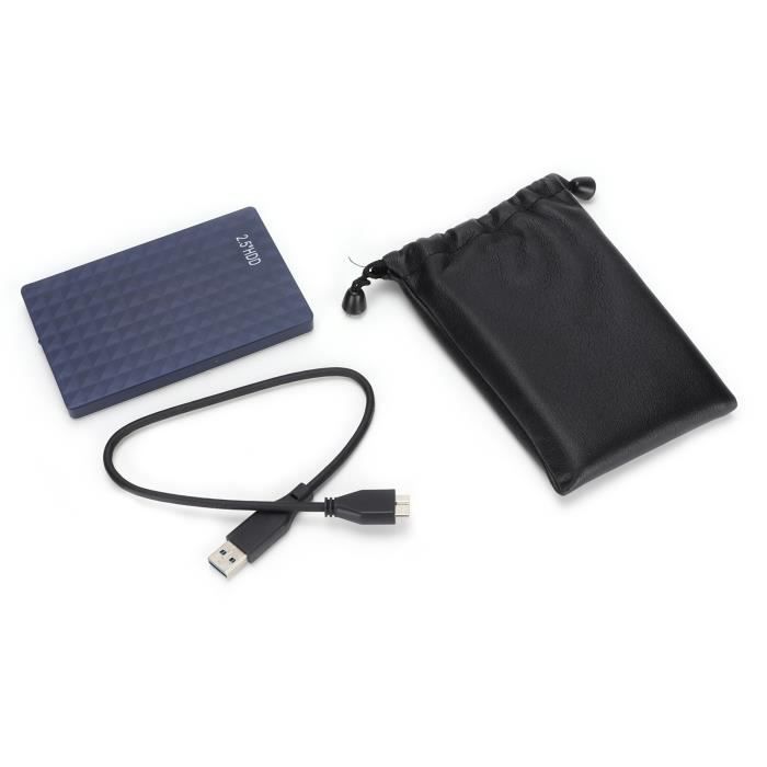 Duokon disque dur USB 3.0 BU KING Disque dur externe 2.5 pouces YD0024 ...